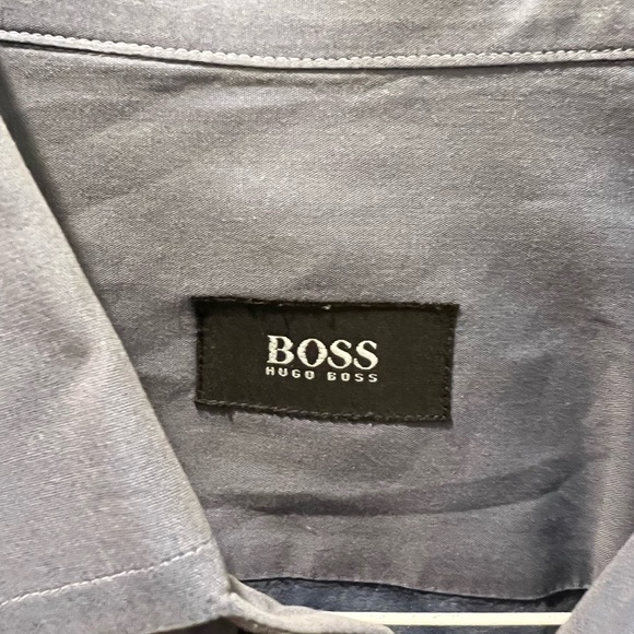 Hugo Boss | Shirts | Boss Hugo Boss Button Down Shirt Mens L Size In ...
